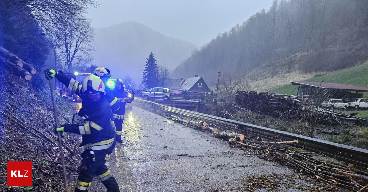 Temperatursturz: Schnee, Regen und Sturm sorgen für Probleme